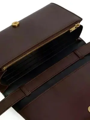 JIL SANDER All Day Leather Crossbody Bag - Brown