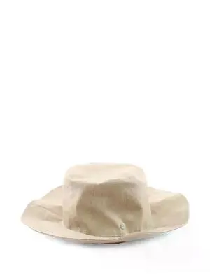 Hermès Wide-brim Bucket Hat - Neutrals
