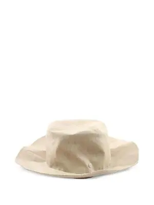 Hermès Wide Brim Bucket Hat - Neutrals