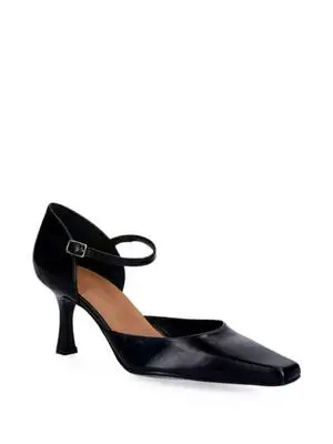 BILLI BI Square-toe Heeled Pumps
