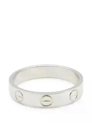 Cartier 18k White Gold Love Ring