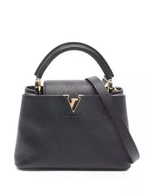 LOUIS VUITTON Capucines Bb Handbag - Black