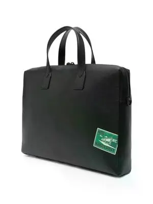 Paul Smith Graphic-print Leather Briefcase
