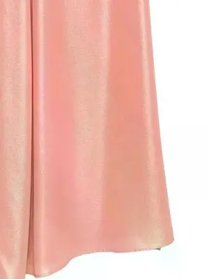 LE RJTANGE Metallic-effect Pallazzo Pants