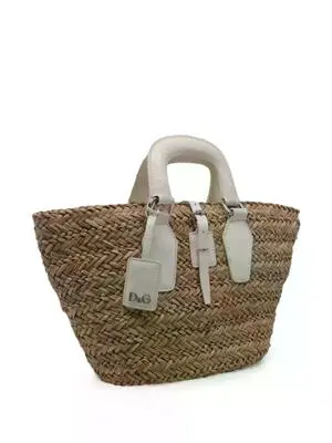 Dolce & Gabbana Drawstring Basket Tote Bag