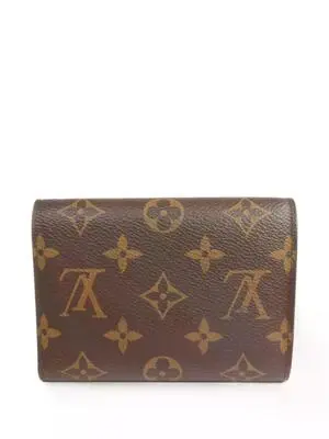 LOUIS VUITTON Monogram Flower Lock Wallet