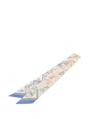 Hermès Stamp-print Scarf