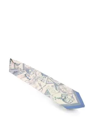 Hermès Stamp-print Scarf
