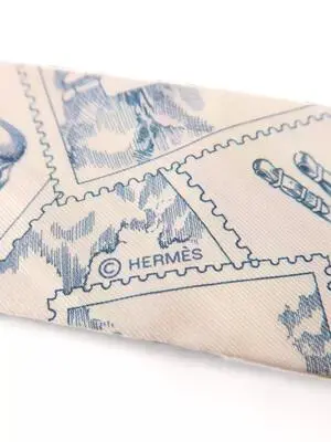 Hermès Stamp-print Scarf
