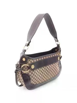 Celine Macadam Shoulder Bag - Brown