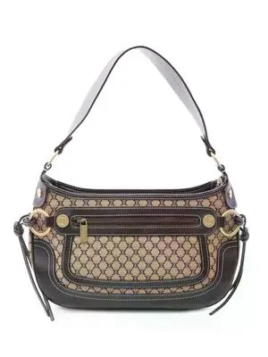 Celine Macadam Shoulder Bag - Brown