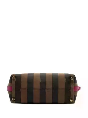 Fendi 2010-2026 Large Pequin Canvas Satchel