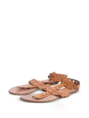 AQUAZZURA Studded Ankle-strap Sandals