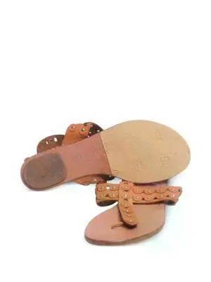 AQUAZZURA Studded Ankle-strap Sandals