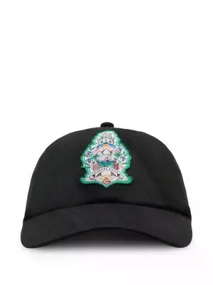 Casablanca Hotel Emblem Cotton Hat - Black