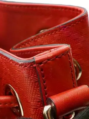 Gucci 2000-2015 Diamante Leather Bright Bucket Bag