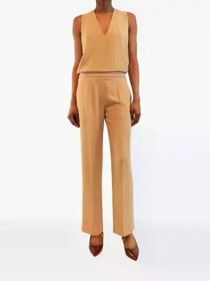 Brunello Cucinelli Sleeveless V-neck Jumpsuit