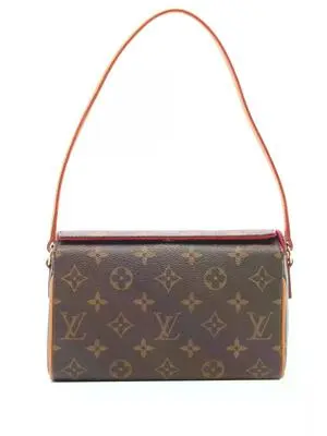 LOUIS VUITTON 2004 Monogram Recital Shoulder Bag - Brown