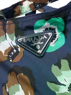 Prada 2013-2026 Stampato Tessuto Tote Bag