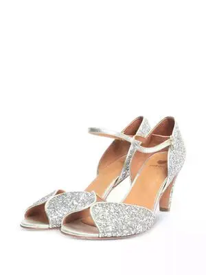 BOBBIES Sequin-embellished Sandals