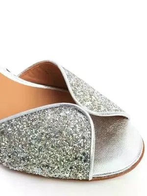 BOBBIES Sequin-embellished Sandals
