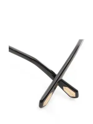 BVLGARI Serpenti Rhinestone-embellishment Sunglasses