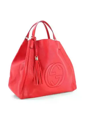Gucci Soho Leather Large Shoulder Bag