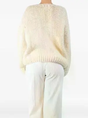 THE FARRA Hand-knit Sweater
