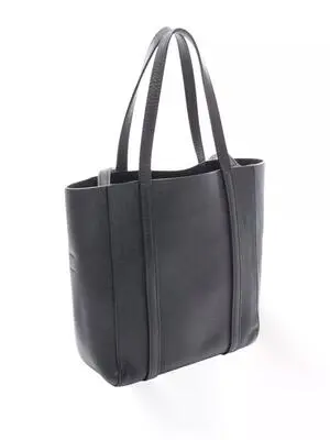 Balenciaga 2018-2026 Leather Everyday Tote Xxs Satchel - Black