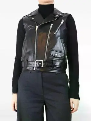 Saint Laurent Belted Biker Vest