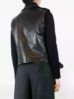 Saint Laurent Belted Biker Vest