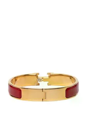 Hermès Clic H Enamel Bracelet Pm