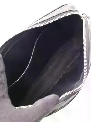 Celine 2010-2026 Medium Triomphe Coated Canvas Messenger Bag Crossbody Bag