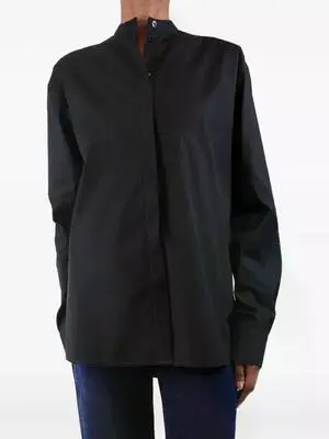ISSUE TWELVE Band-collar Shirt
