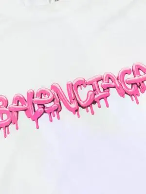 Balenciaga 2010s Graphic Logo Layered Hoodie