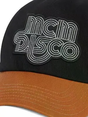Mcm Disco Logo-embroidered Cap