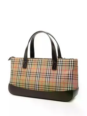 Burberry 2000-2017 Haymarket Check Canvas Handbag