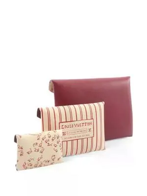 LOUIS VUITTON Louis Vuitton Grace Coddington Kirigami Clutch Bag Red