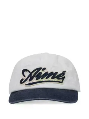 Aimé Leon Dore Logo-patch Baseball Cap - White