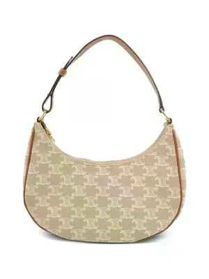Celine Medium Ava Triomphe Shoulder Bag - Grey