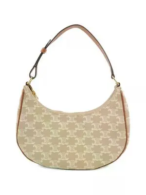 Celine Medium Ava Triomphe Shoulder Bag - Grey