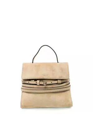 Moschino Belt-detail Mini Bag - Neutrals