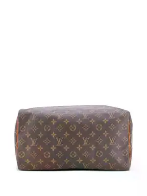 LOUIS VUITTON Speedy Monogram Canvas 35 Satchel