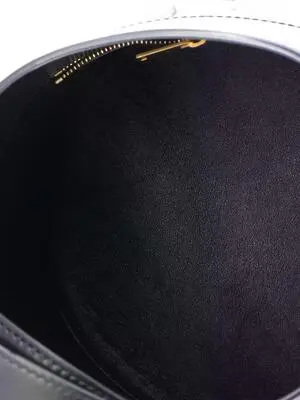 Celine Maillon Triomphe Leather Medium Bucket Bag