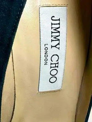 JIMMY CHOO Suede Platform Pumps