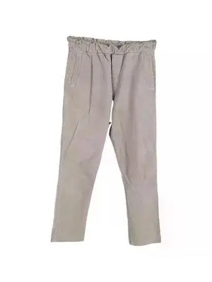 Bottega Veneta Corduroy Straight-leg Trousers - Grey
