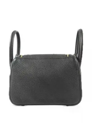 Hermès 2023 Mini Lindy Tote Bag - Black