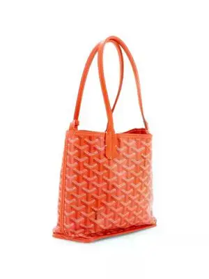 Goyard Anjou Reversible Tote Coated Canvas Mini Satchel
