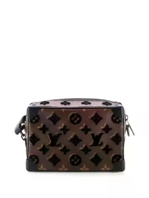 LOUIS VUITTON Soft Trunk Bag Monogram Tuffetage Canvas Mini Crossbody Bag