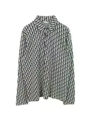 Dior Oblique Jacquard Overshirt - Black